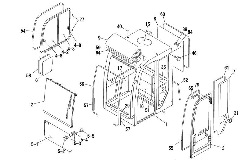 cab_glass | UK Construction Parts